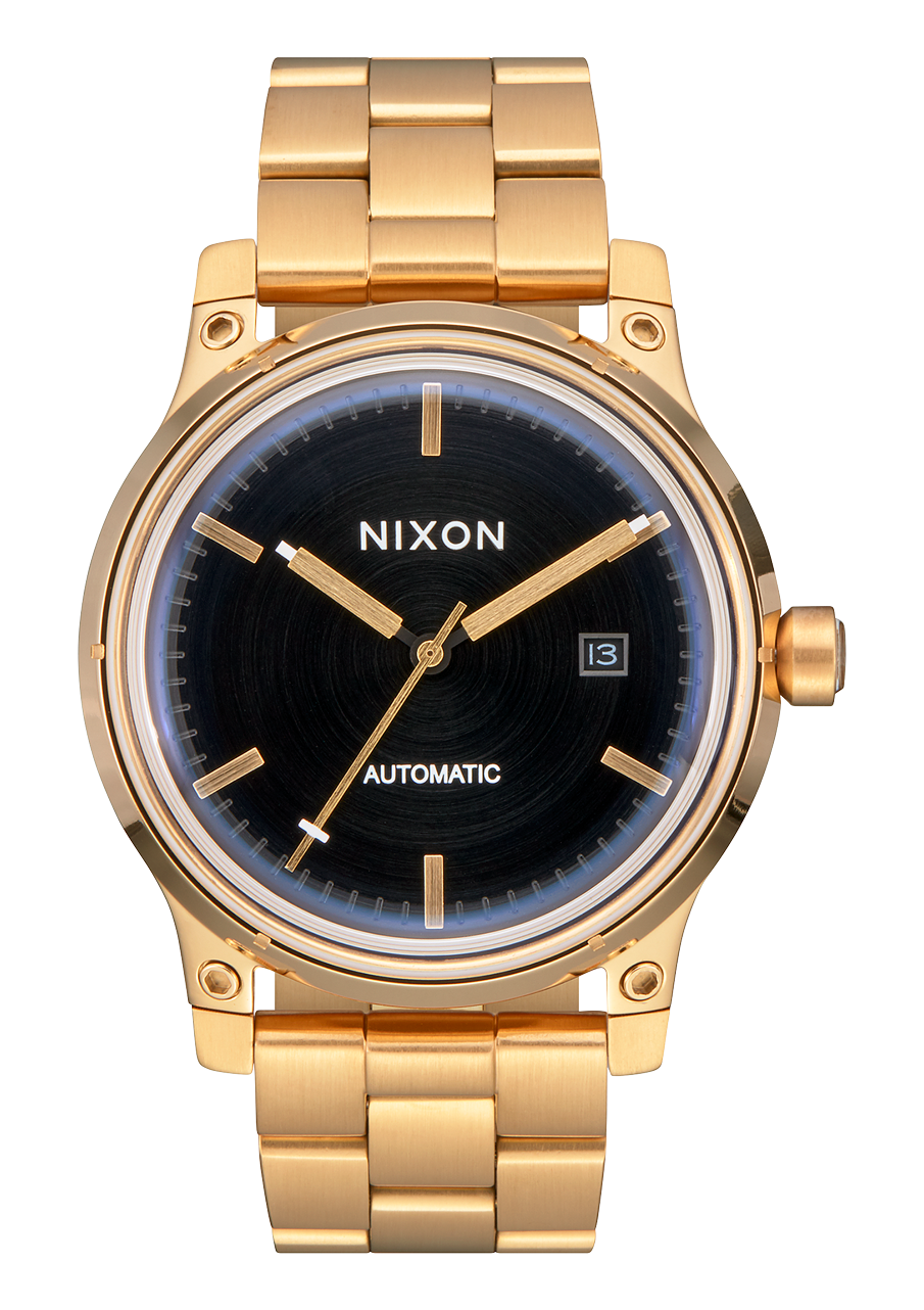 Uhr Gold Schwarz Herren