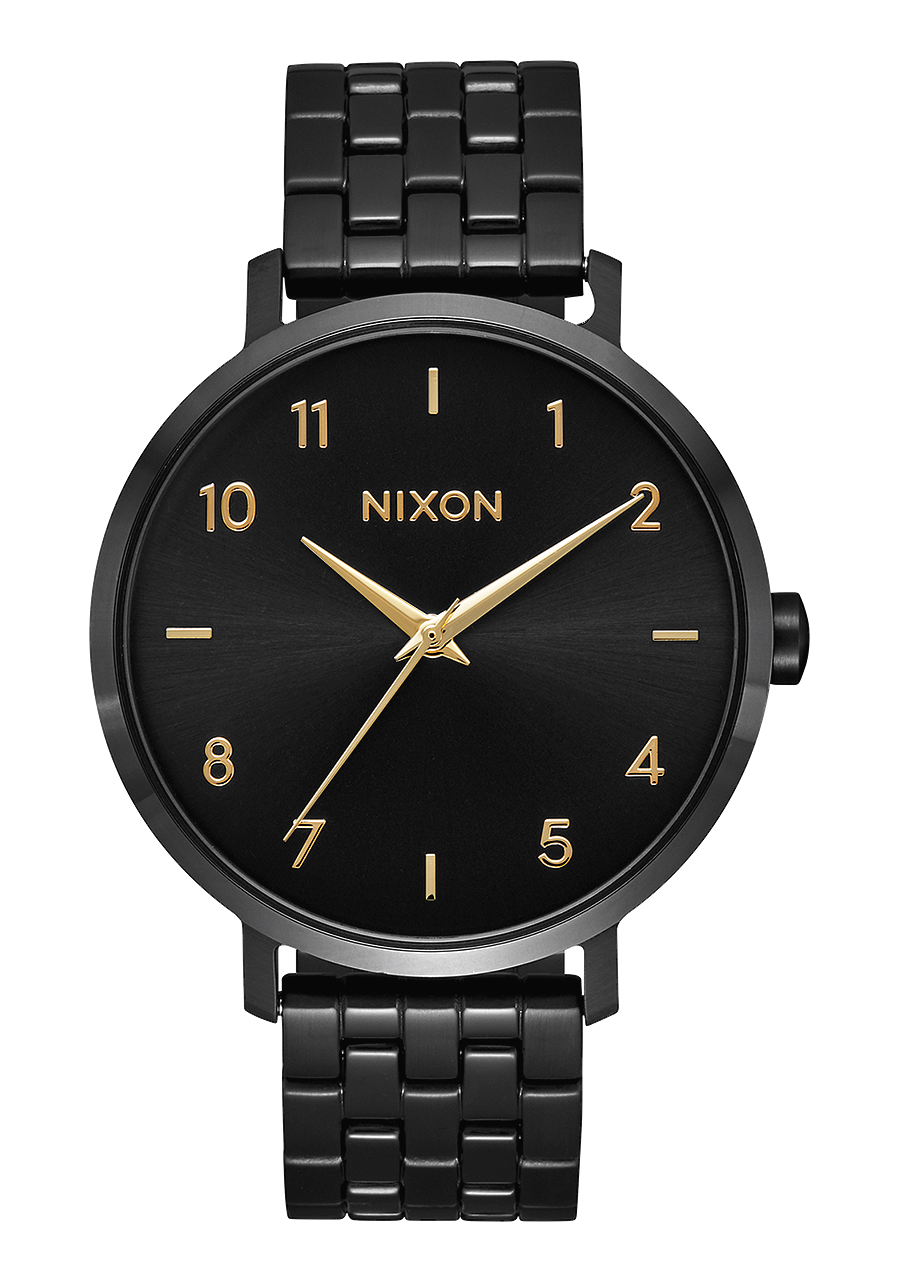 Arrow Watch | Schwarz / Gold | Damen – Nixon EU